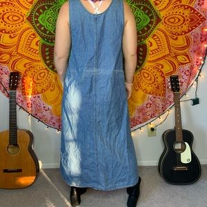 Vintage | Dresses | Vintage Denim Frock Dress | Poshmark